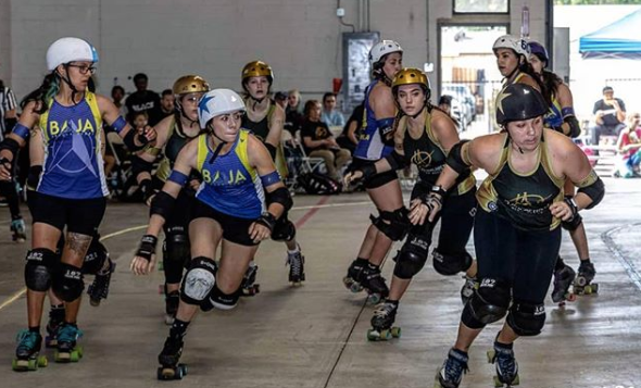 ¡Este puente fue el Torneo Nacional de Roller Derby en la CDMX ...
